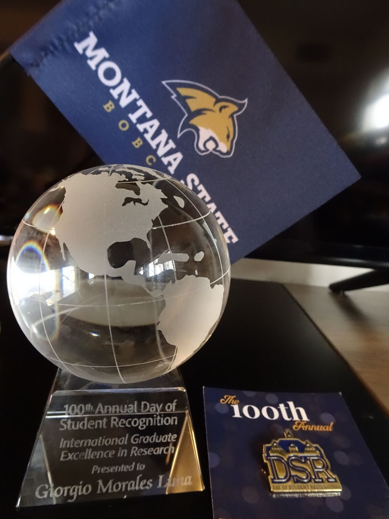 I received the Chunzi "Chris" Zhang Award | GiorgioML